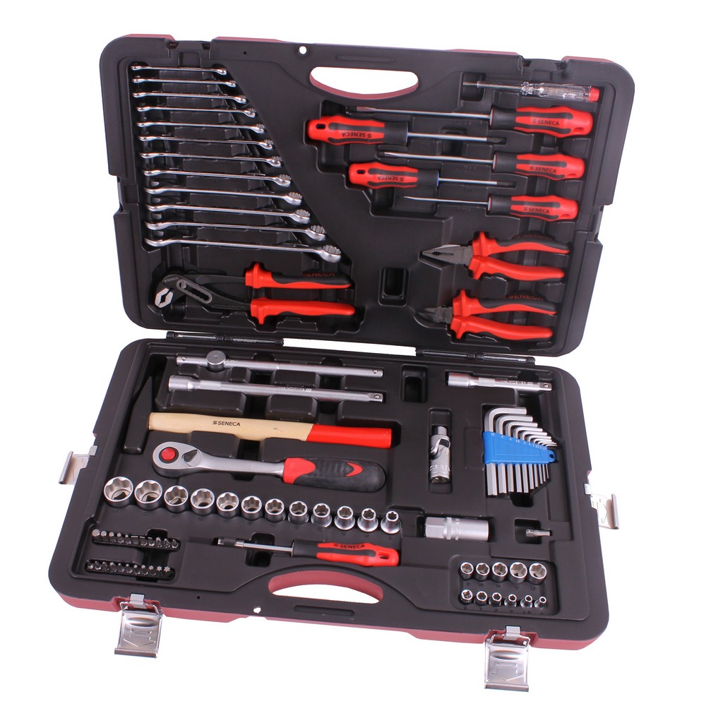 Tool kit 1/4"&1/2" 85 pieces professional | Valkenpower