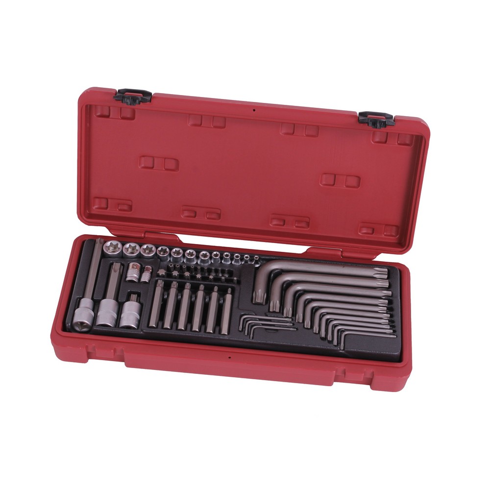 T-star tool kit 1/4", 3/8" 52 pieces professional | Valkenpower