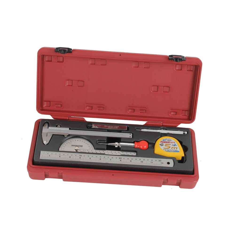 Measuring tools set 7 pieces professional | Valkenpower