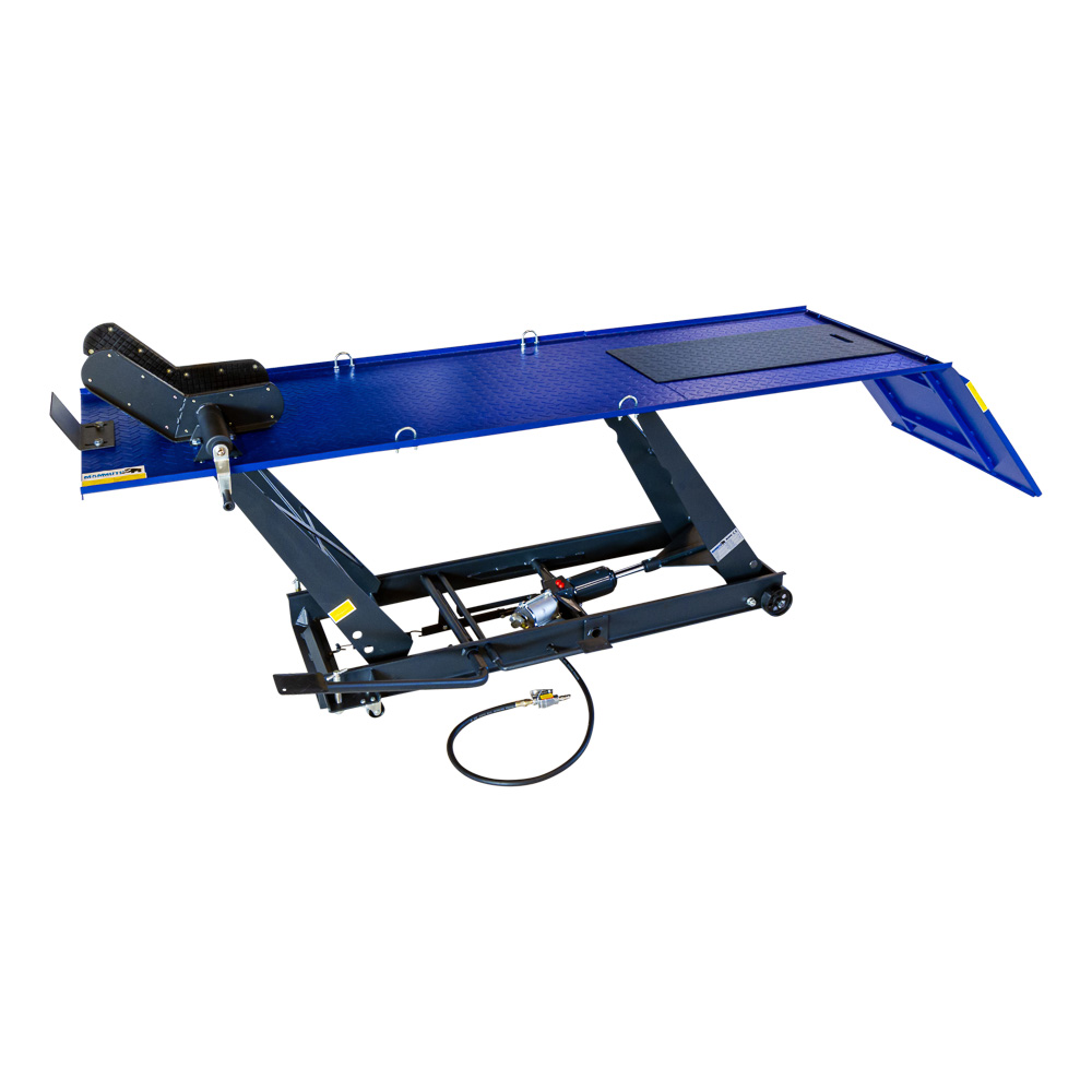 Motorcycle lift table parallel 450kg pneumatic | Valkenpower