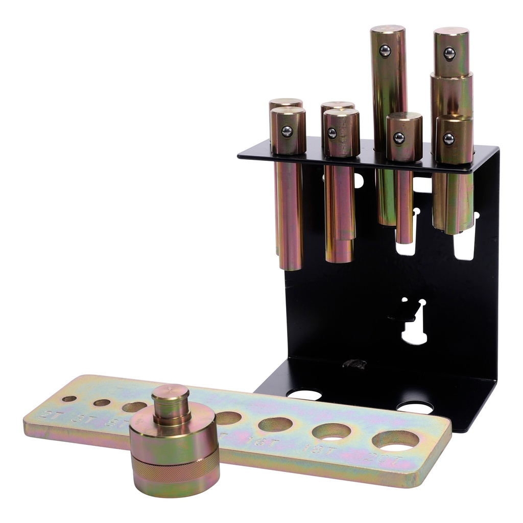 Shop press accessory set | Valkenpower