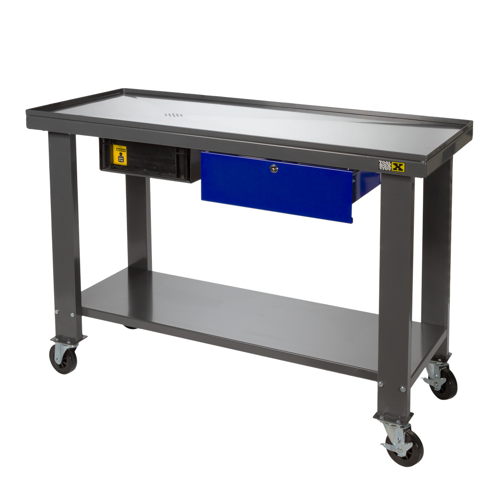Workbench with oil collector | Valkenpower