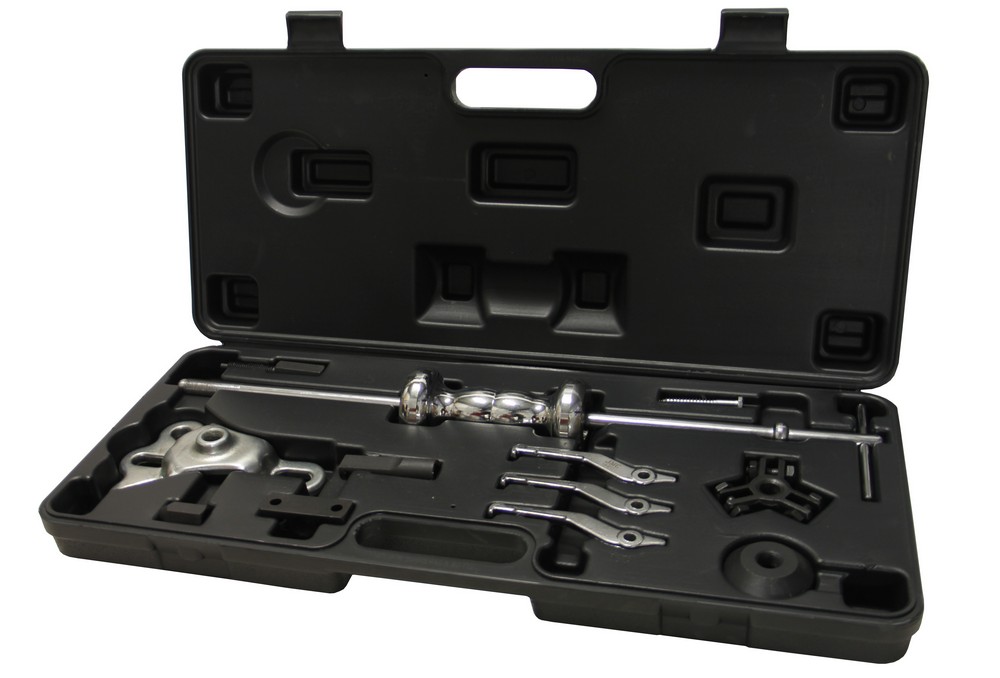 Universal slide hammer set 11 pieces | Valkenpower