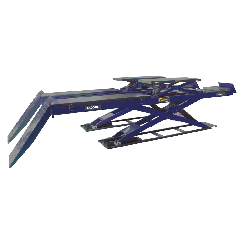 Dubbele schaarlift uitlijn 4500kg 400V | Valkenpower