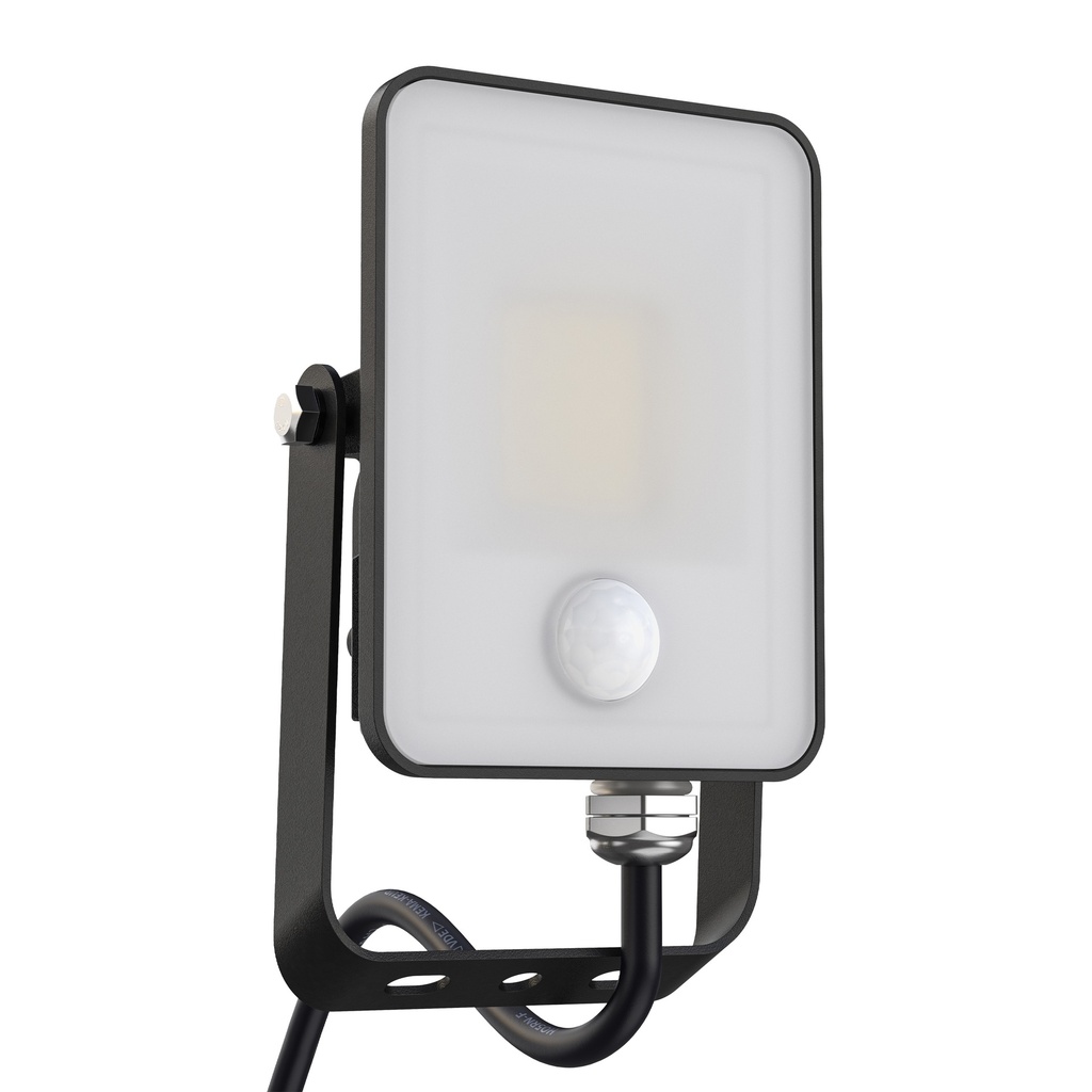 LED Floodlight with Motion Sensor 10W 230V | Valkenpower